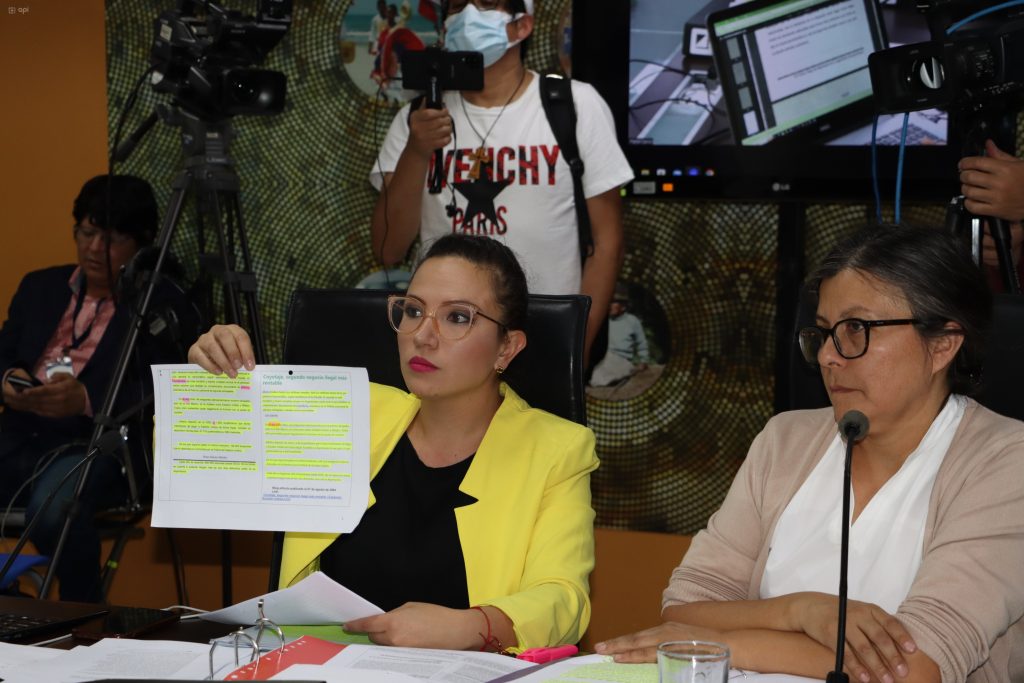 Priscila Schettini pierde derechos políticos y curul en la Asamblea - Diario El Mercurio