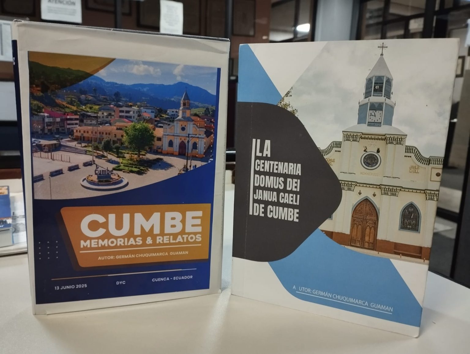 En dos libros se reseña la historia de Cumbe