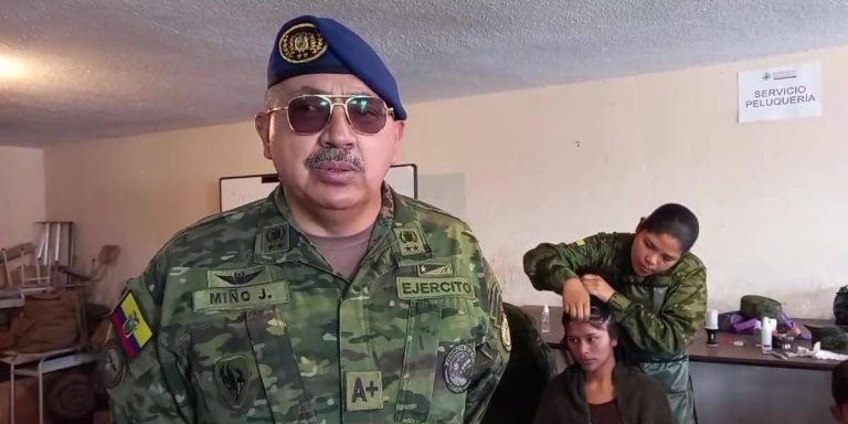John Miño, nuevo comandante general del Ejército ecuatoriano