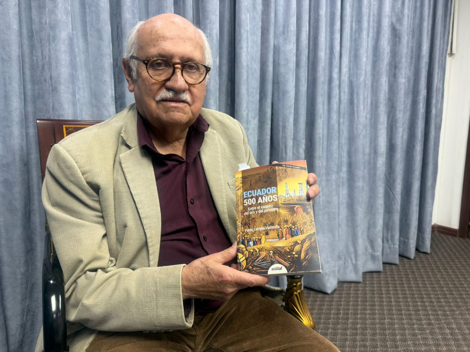 Pablo Estrella reedita su obra “Ecuador 500 años: Entre el saqueo del ...